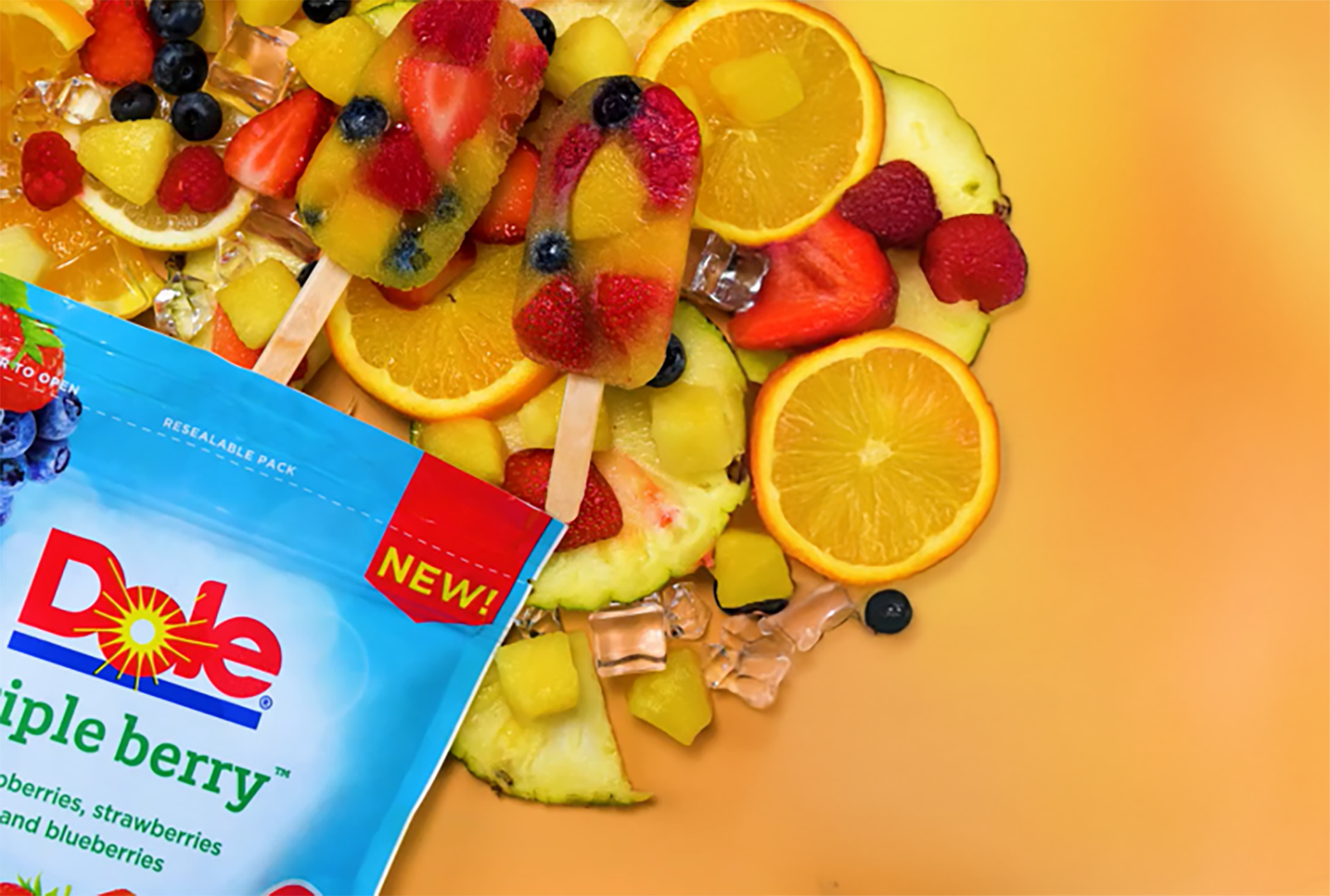 Tropical Fruit Pops - Dole® Sunshine