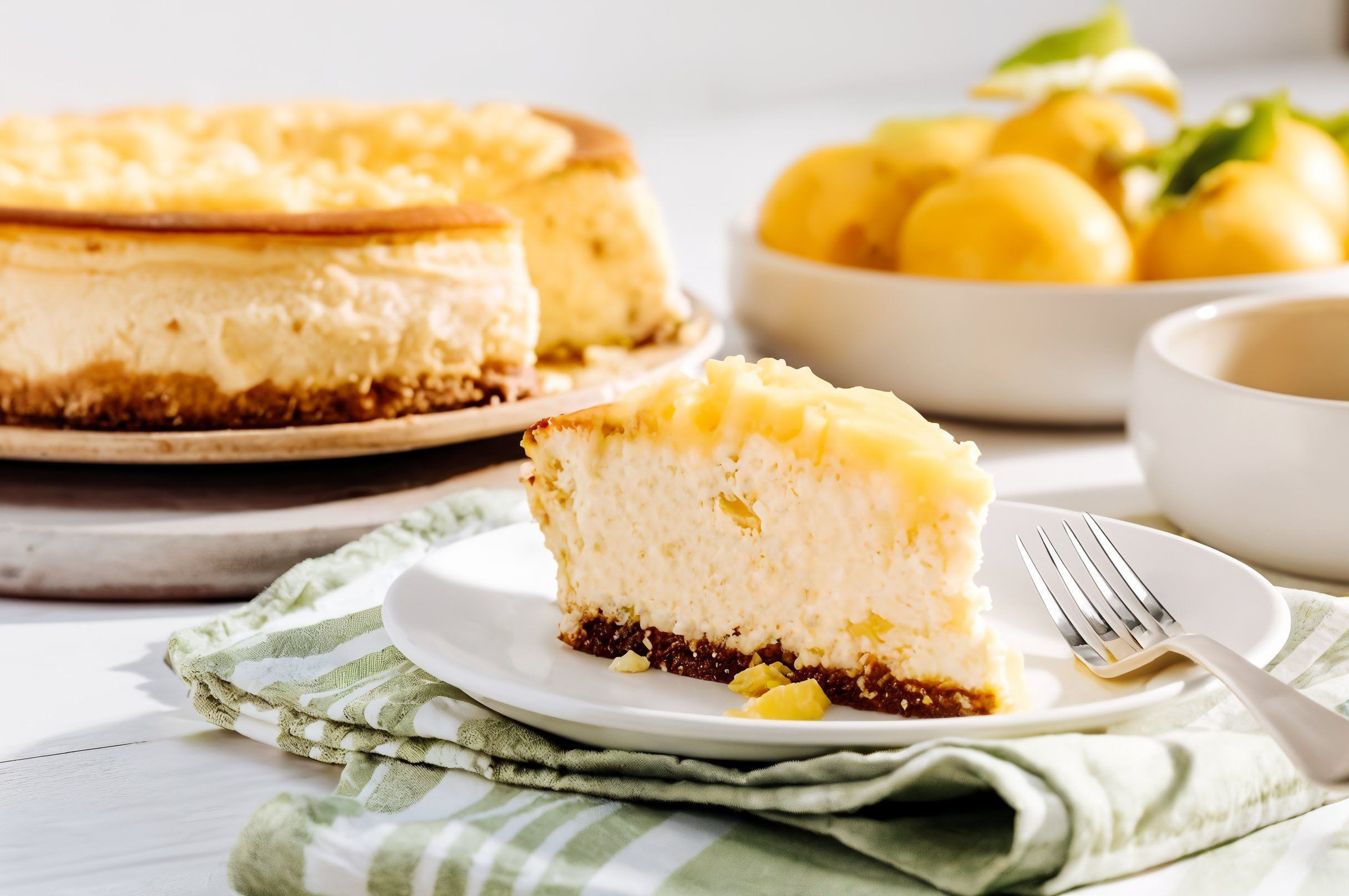 Pineapple Cheesecake - Dole® Sunshine