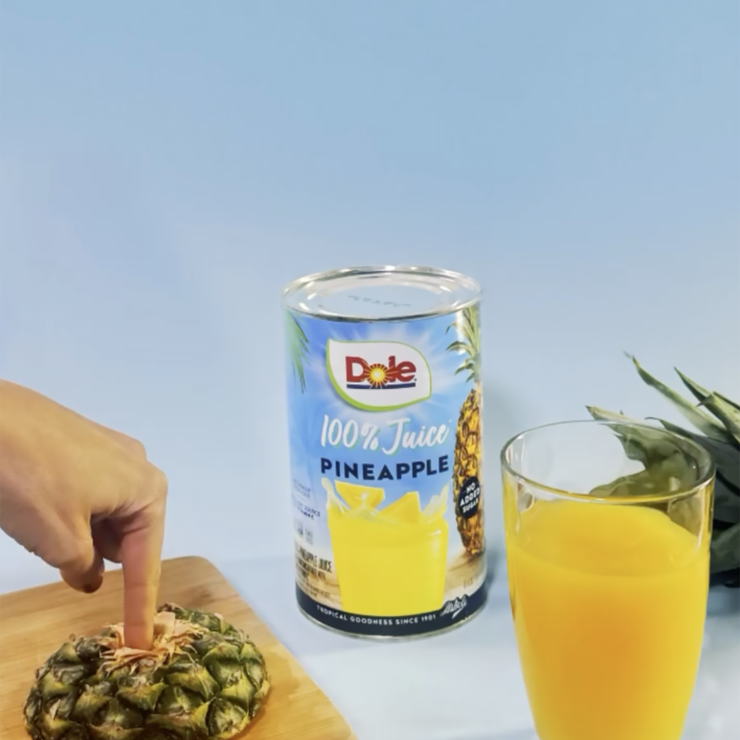 Dole® Light Pineapple Juice: 60% Lower Sugar & Calories - Dole® Sunshine