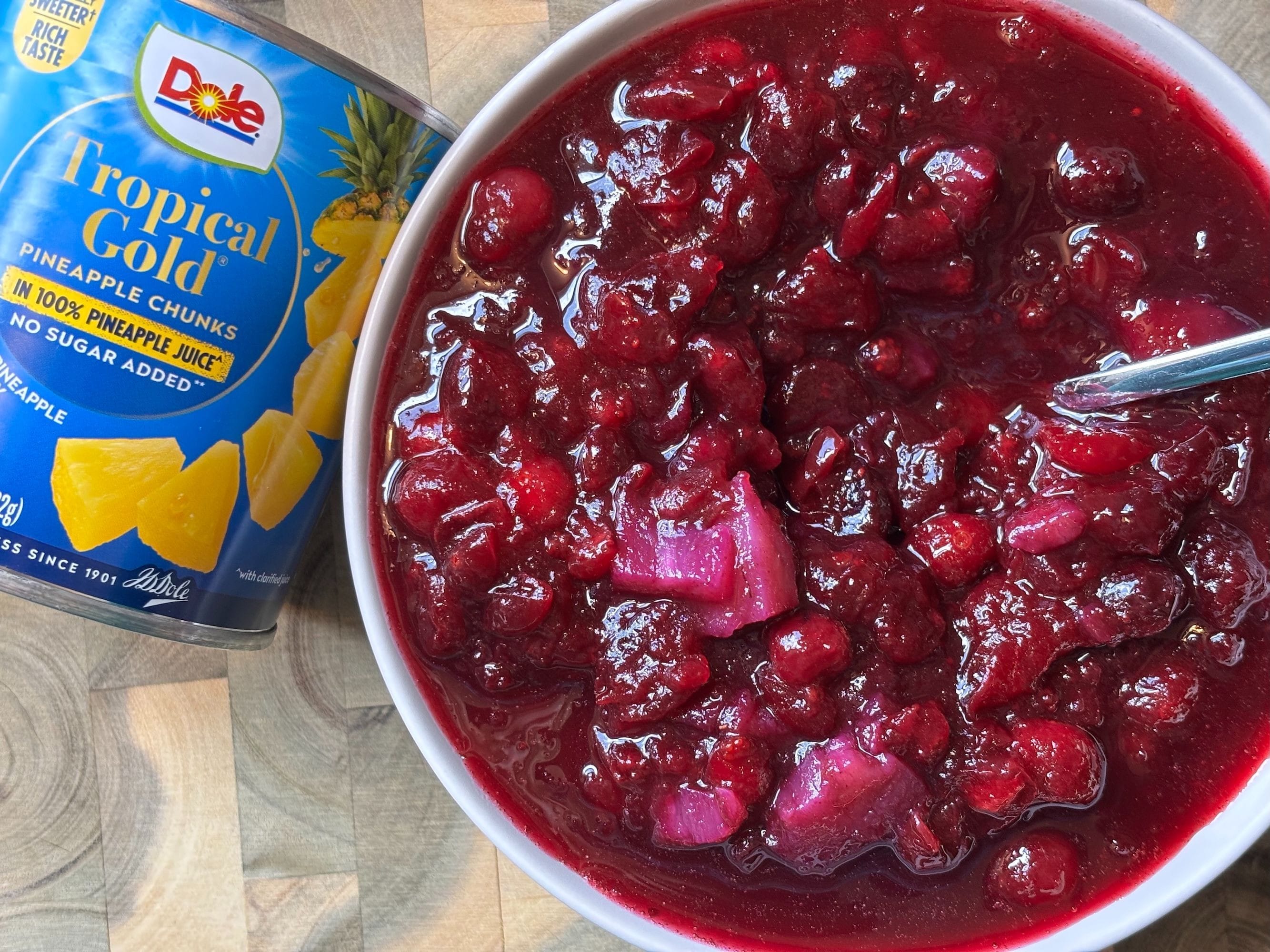 Tropical Gold Cranberry Sauce - Dole® Sunshine